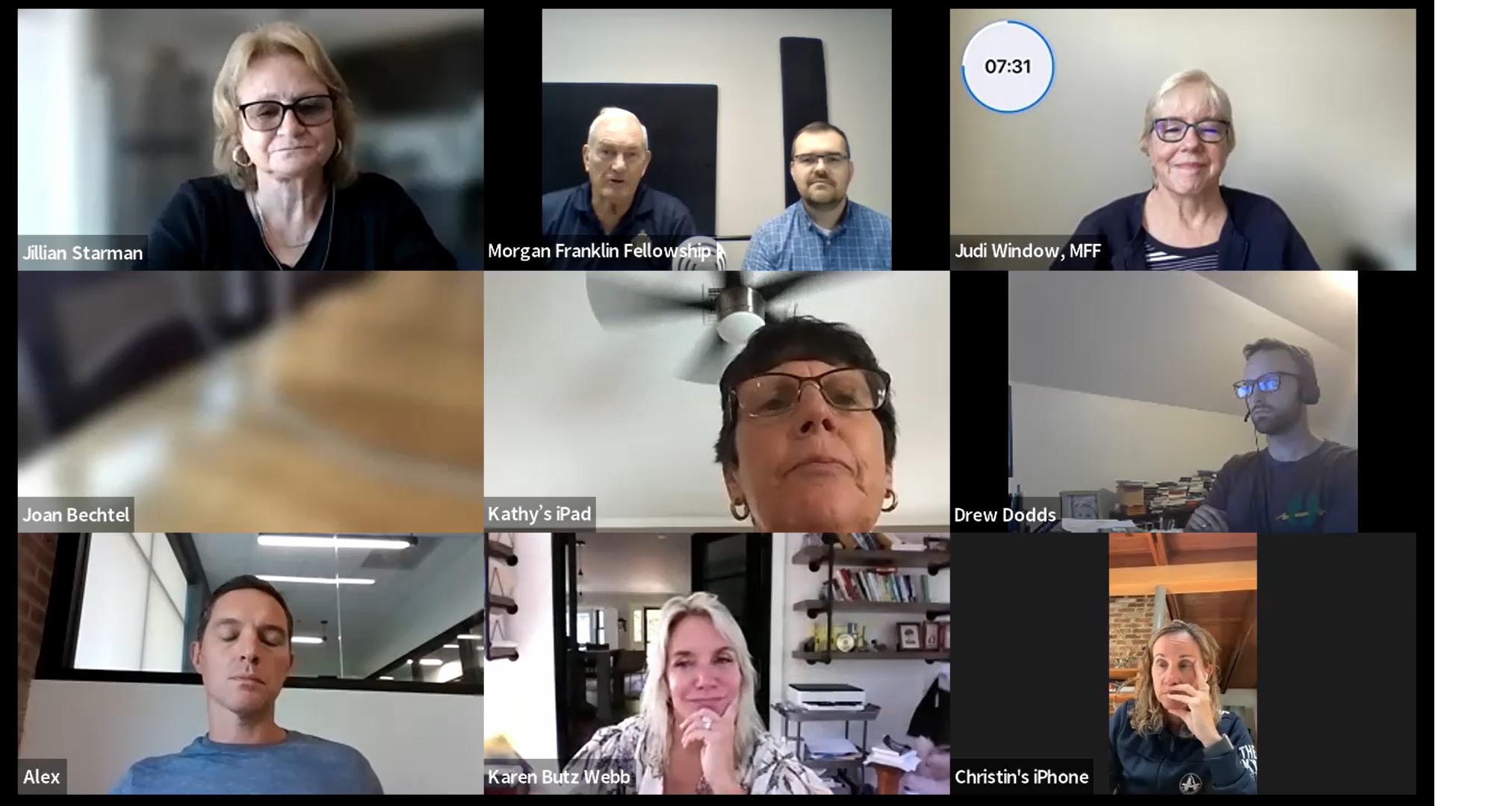 The MFF Inaugural Junto Club | Morgan Franklin Fellowship